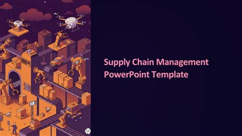 Supply Chain Management Powerpoint Template Pptuniverse