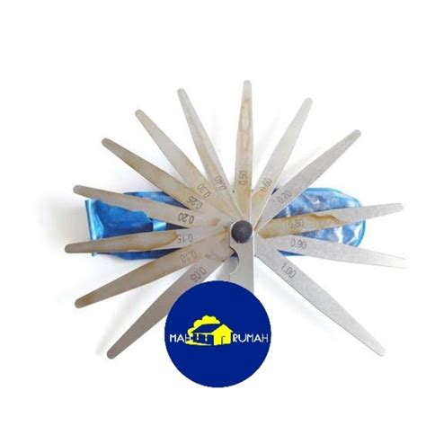 Jual TRUMPET FEELER GAUGE 13pcs 0 05mm 1mm Fuller Fuler Alat