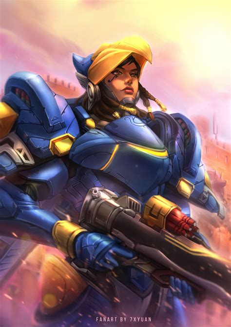 Overwatch Pharah Art Telegraph