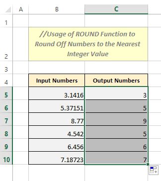 How To Round Off Numbers In Excel Methods Excelgraduate