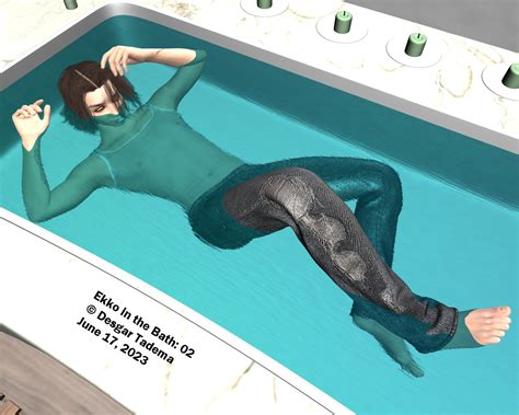 Ekko In The Bath 02 By Desgar On Deviantart