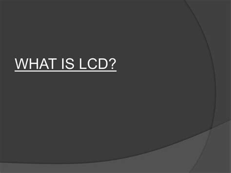 Difference B W Led And Lcd Ppt