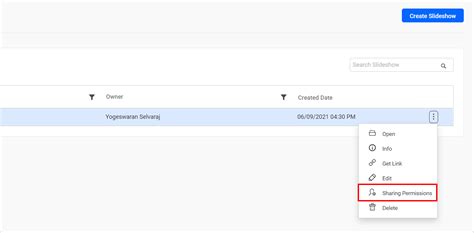 Managing Slideshows Embedded Bi Bold Bi Documentation