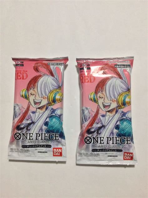 【未使用に近い】ワンピース カードゲーム チュートリアルデッキ One Piece Film Red Card Game の落札情報詳細