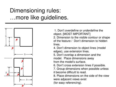 Dimensioning How To Clearly Communicate The Sizes Shapes Locations And