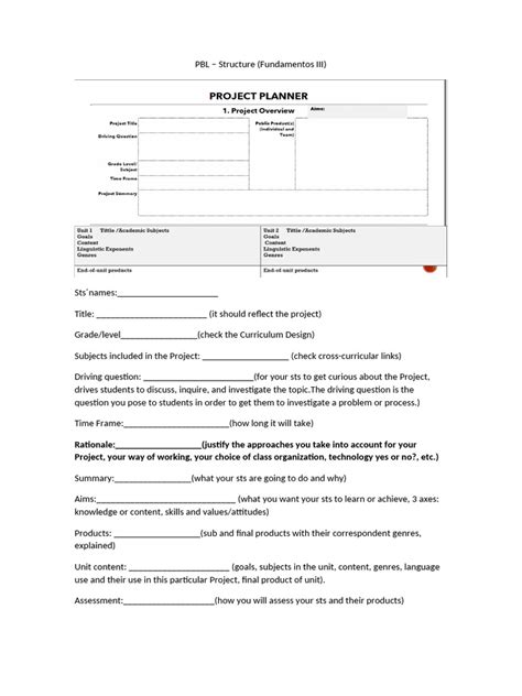 Projectstructure Pdf