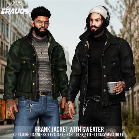 Second Life Marketplace Erauqs Frank Jacket Fatpack