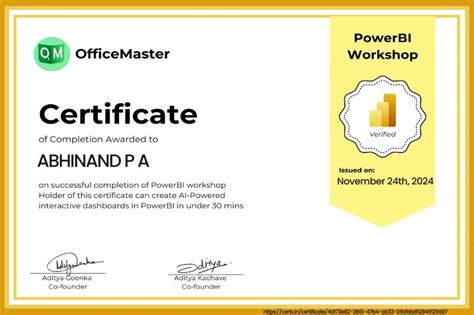 Abhinand P A On Linkedin Powerbi Datavisualization Ai Officemaster