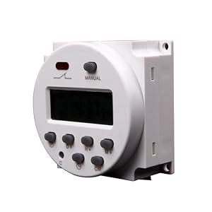 12V Timer DC AC 12V 16A Digital LCD Power Programmable Time Switch