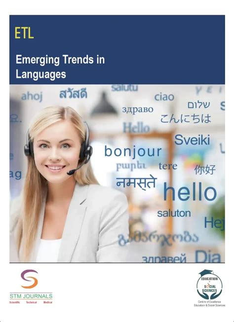 Emerging Trends In Languages Journals And Books