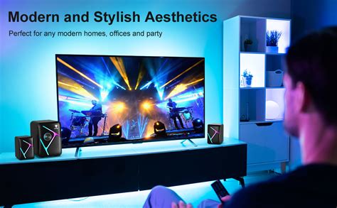 Spkpal 2 1 Computer Speakers For Desktop With Subwoofer