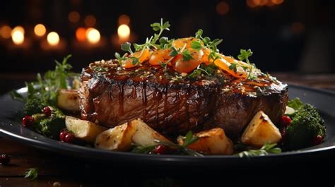 Premium Photo Fillet Steak At Restaurant