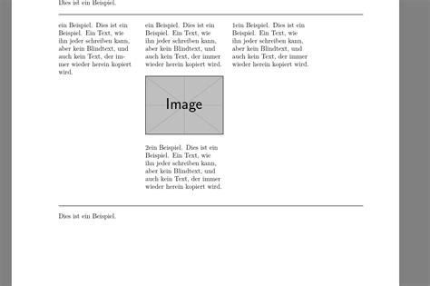 plain tex why does the third column shift to the right columns by