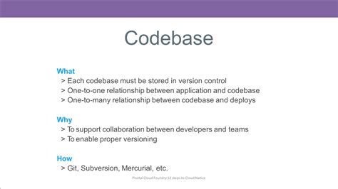 Cloud Native Overview As Given By Pivotal Cloud Foundry Cloud Is
