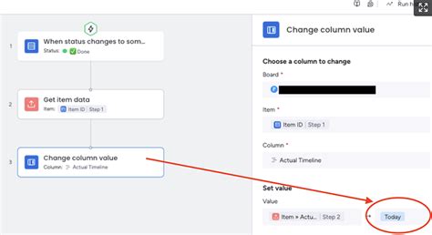 Adjust Timeline End Date Based On Date Column Of Actual End Date If Sooner Platform