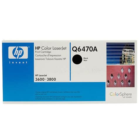 HP Black Toner Cartridge Q6470A - IJT Direct