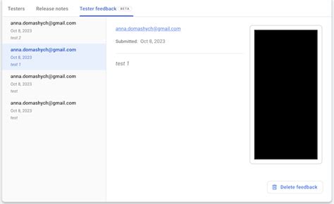 🐛 Firebaseappdistribution In App Tester Feedback Feature From