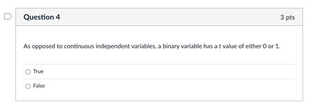 Solved A Nonlinear Relationship Between A Response Variable