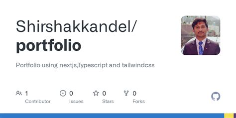 Github Shirshakkandel Portfolio Portfolio Using Nextjs Typescript And Tailwindcss