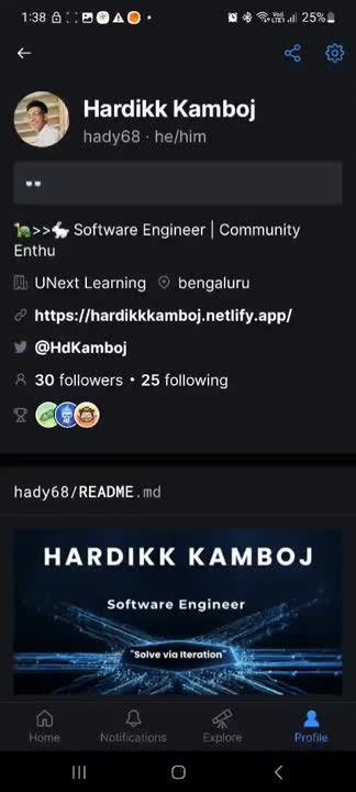 Hardik Kamboj On Linkedin Github Update Projects Collaboration