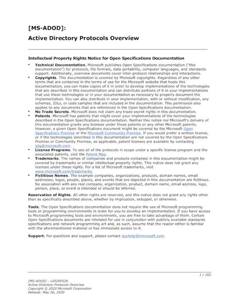 pdf [ms adod] active directory protocols overview active directory