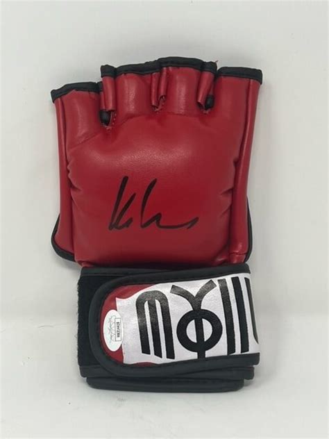 Kyle Hebert Autographed RYU Street Fighter Glove JSA Got Memorabilia
