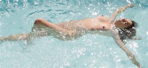 Tiny Nipples Floating In Pool Ppirate