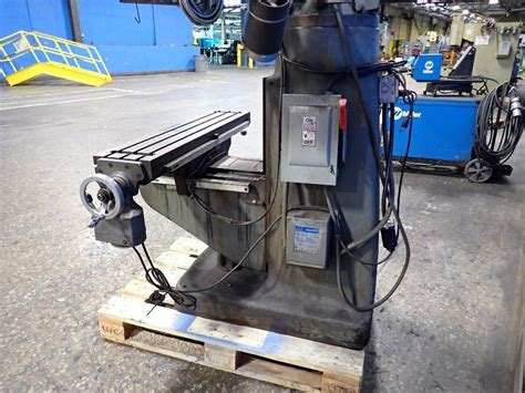 Used Bridgeport Bridgeport Vertical Mill Hgr Industrial Surplus