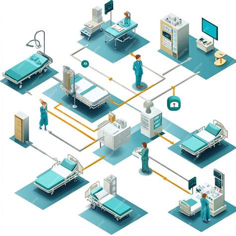 Flowchart Of Hospital Admission And Discharge Processes Premium Ai