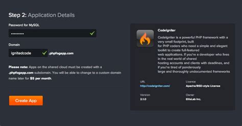 How To Build A Codeigniter Web App On Phpfog Tutorial
