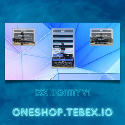 PAID ESX IDENTITY V VAG Premium FiveM Scripts FiveM Mods And FiveM Leaks