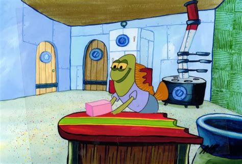 Jimmy Production Cel From Spongebob Squarepants £122 41 Picclick Uk