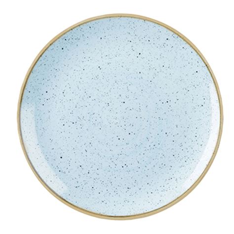 Churchill Stonecast Duck Egg Blue Evolve Coupe Plate Case Of