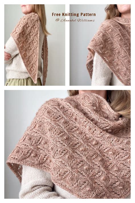 Daisy Chain Scarf Free Knitting Pattern Knitting Pattern