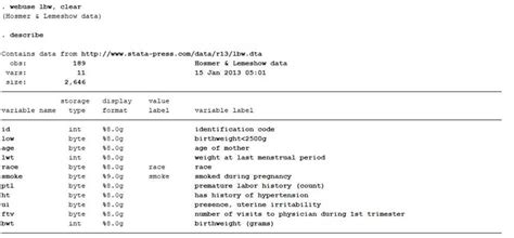 Webuse Command In Stata Johan Osterberg Product Engineer