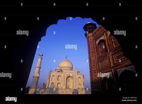 India Uttar Pradesh Agra Taj Mahal Built By Shah Jahan Completed