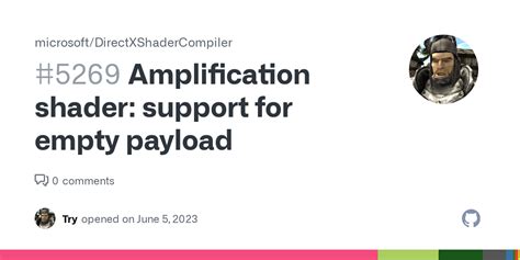 Amplification Shader Support For Empty Payload · Issue 5269
