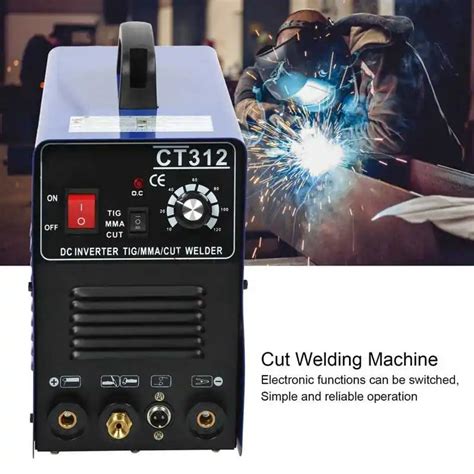 Tigmma 절단 용접기 공기 플라즈마 절단기 다기능 금속 납땜 도구 Ct312 Ac220v 3 In 1 티몬