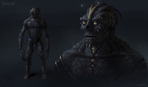 Alien Humanoid Concept By Cloister On Deviantart