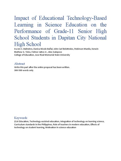 Spec 111a Proposal Template Pdf