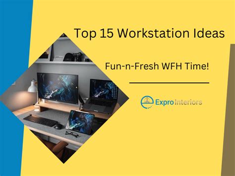 Top 15 Workstation Ideas For An Engaging Wfh Experience Expro Interior