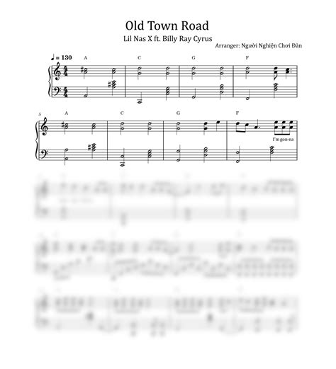 Old Town Road Lil Nas X Ft Billy Ray Người Nghiện Chơi Đàn