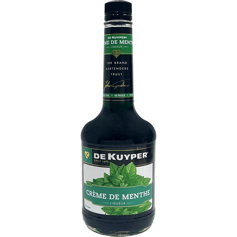 Dekuyper Signature Creme De Menthe Green Liqueur Gotoliquorstore