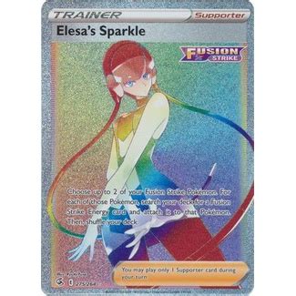 Pokemon TCG Elesa S Sparkle Hyper Rare Shopee Malaysia