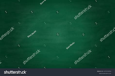 Green Chalkboard Background Vector Illustration Stock Vector Royalty