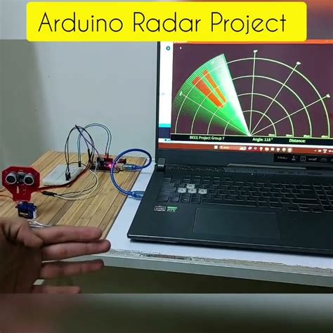 Arduino Radar Project 😎 Shorts Arduino Arduinoproject Viral Ytshorts Trending