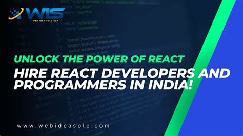 The Comprehensive Guide To Hire React Developer In India By Web Idea