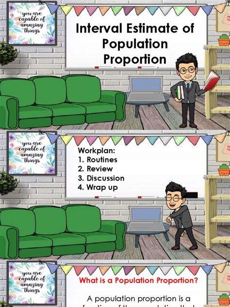 Interval Estimate Of Population Proportion Pdf Standard Deviation