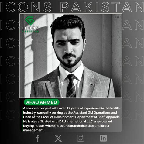 Meet Afaq Ahmed Head Of Product Development Department And Assistant Gm Operations At Shafi