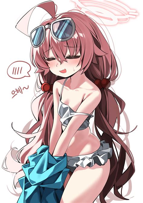 Rirua Kjom802 Hoshino Blue Archive Hoshino Swimsuit Blue